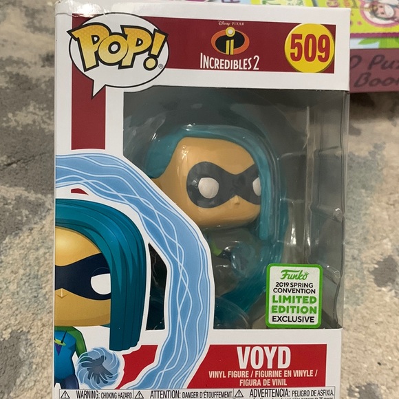 Other | Funko Pop The Incredibles 2 59 Voyd Vinyl Figure Disney Pixar ...